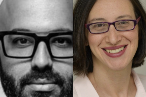 Tal Zvi Nathanel, CEO of Showfields and Danielle Goldfarb Head of ...