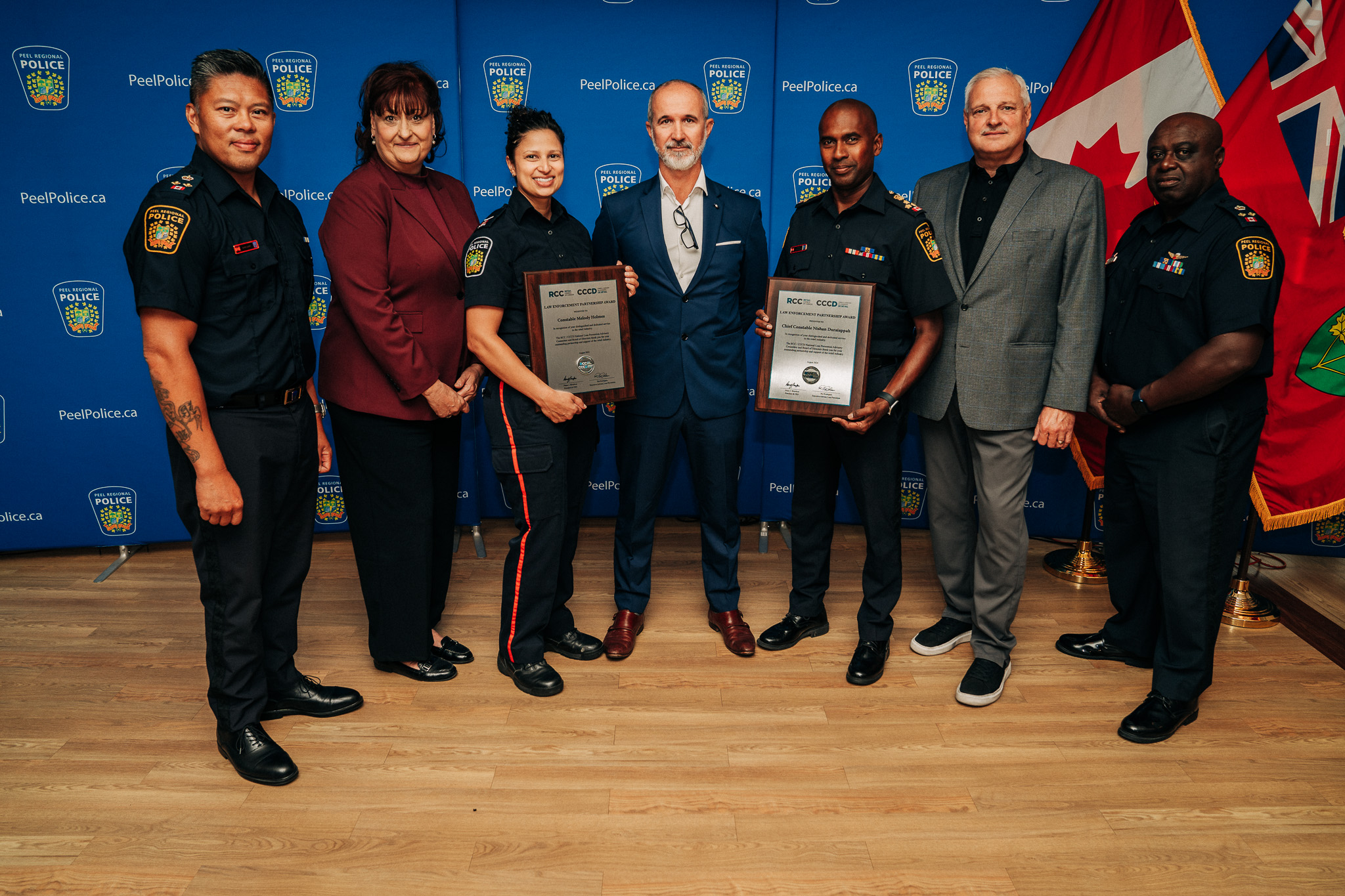 Peel Regional Police recognized with RCC Law Enforcement Recognition ...